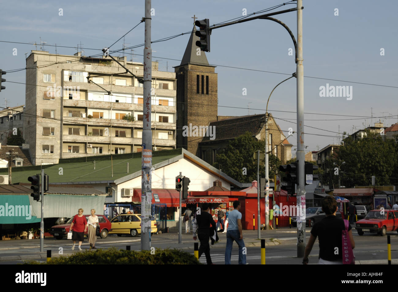 Belgrade city roads hi-res stock photography and images - Alamy