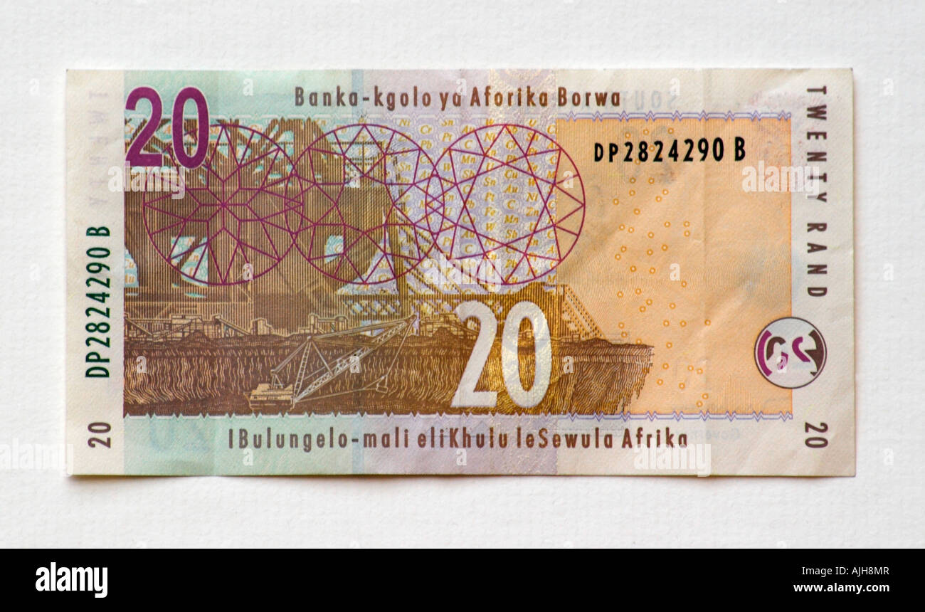 20 rand note hi-res stock photography and images - Alamy