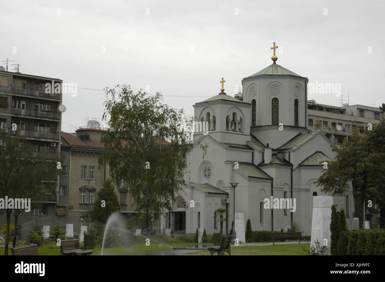 Beograd, Vracar city part Stock Photo - Alamy
