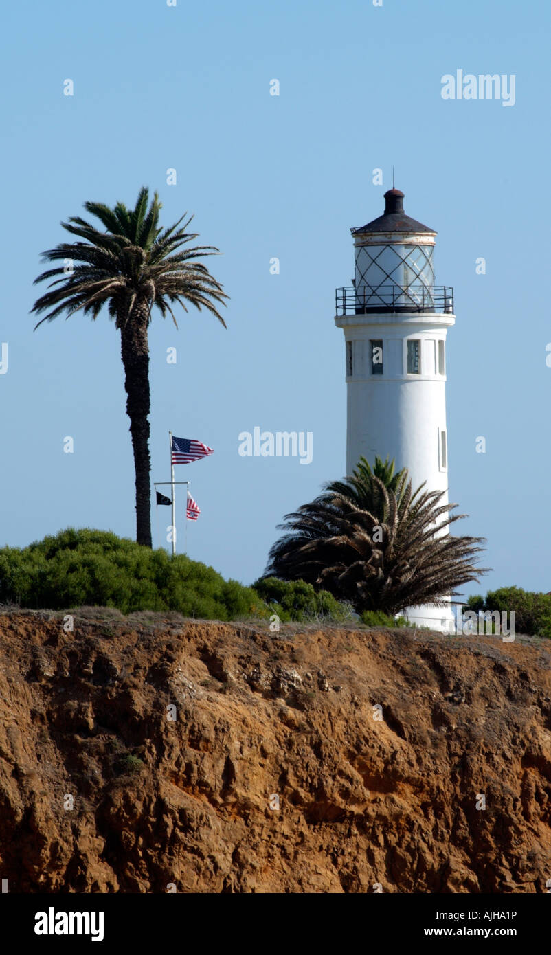 The Historic Automated Point Vincente Lighthouse at Palos Verdes ...