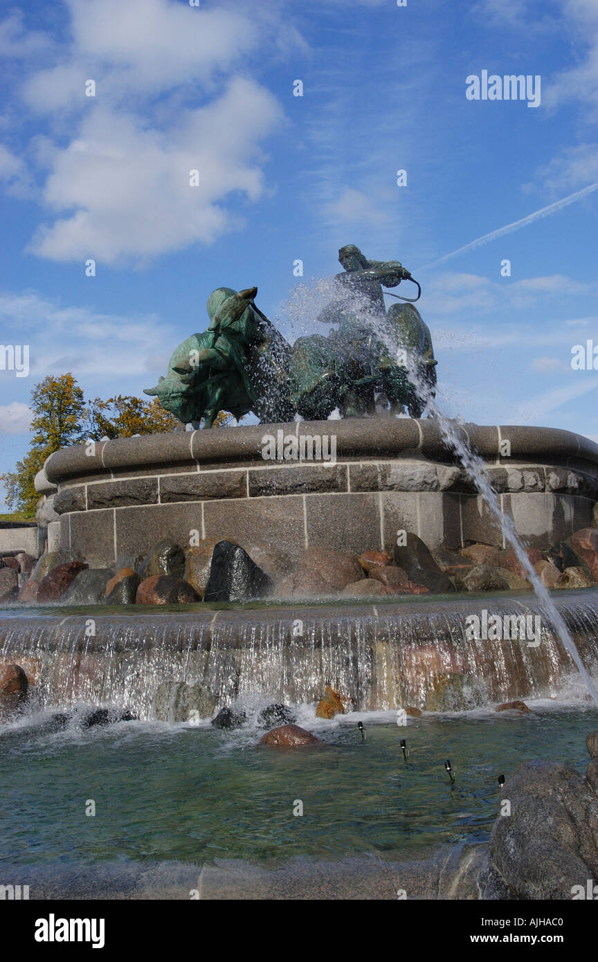 Gefion springvandet Gefion fountain Copenhagen Denmark Stock Photo - Alamy