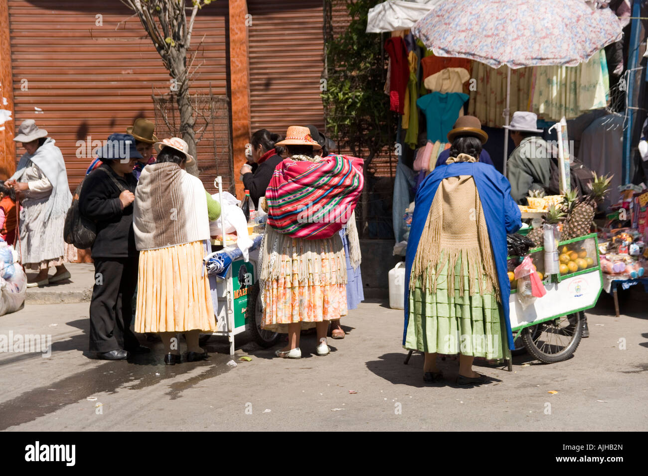 La Paz Street Food High Resolution Stock Photography and Images - Alamy