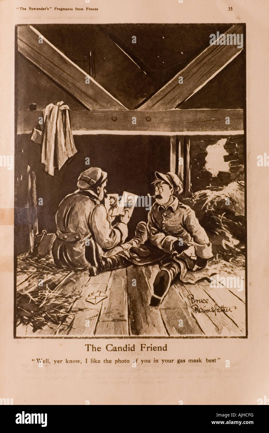 Ww1 cartoon hi-res stock photography and images - Alamy
