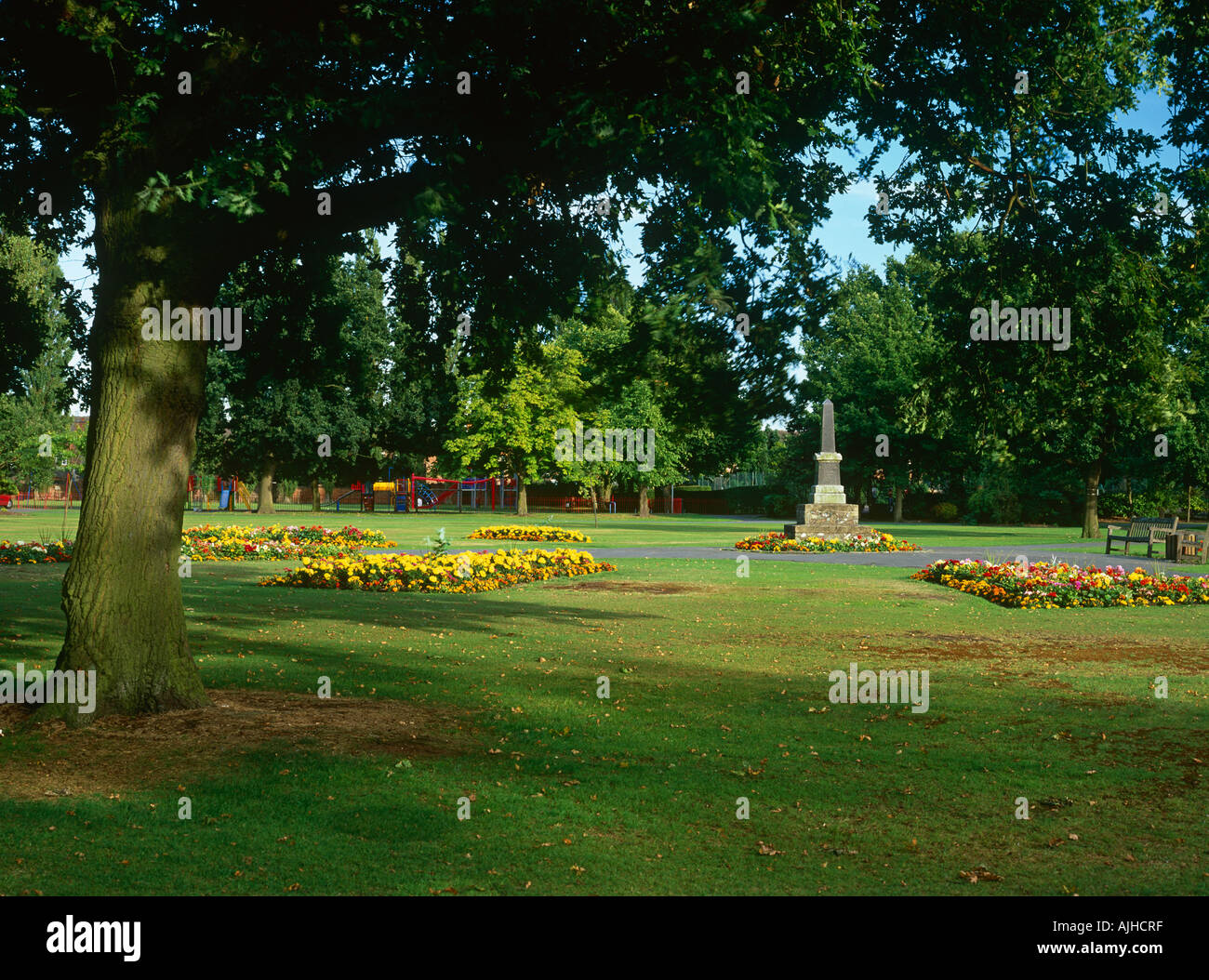 Coalville Park in Leicestershire England UK Stock Photo - Alamy