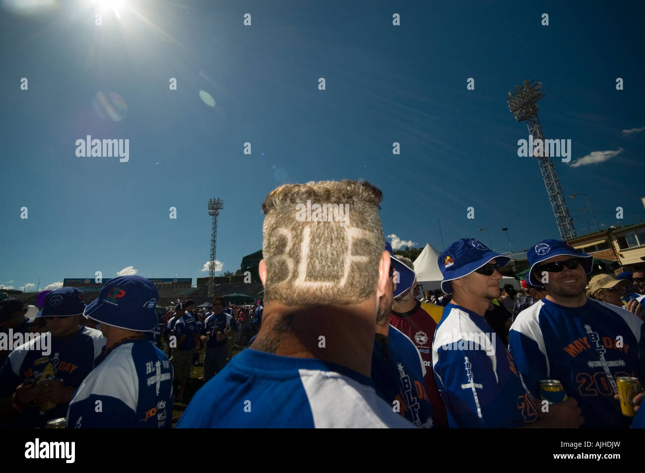 Australian union protest hi-res stock photography and images - Alamy