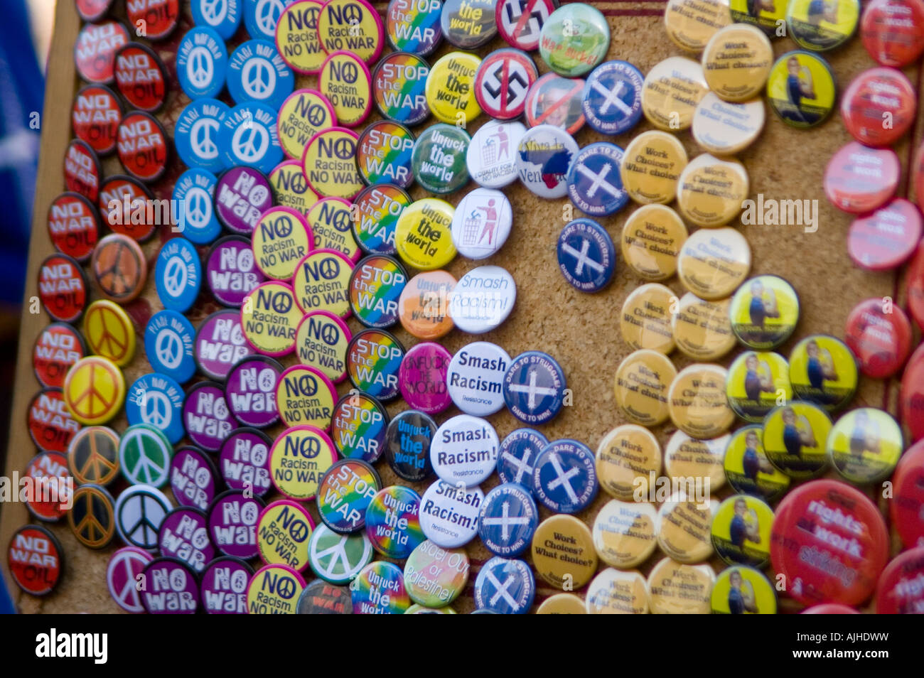 Protest badges hi-res stock photography and images - Alamy
