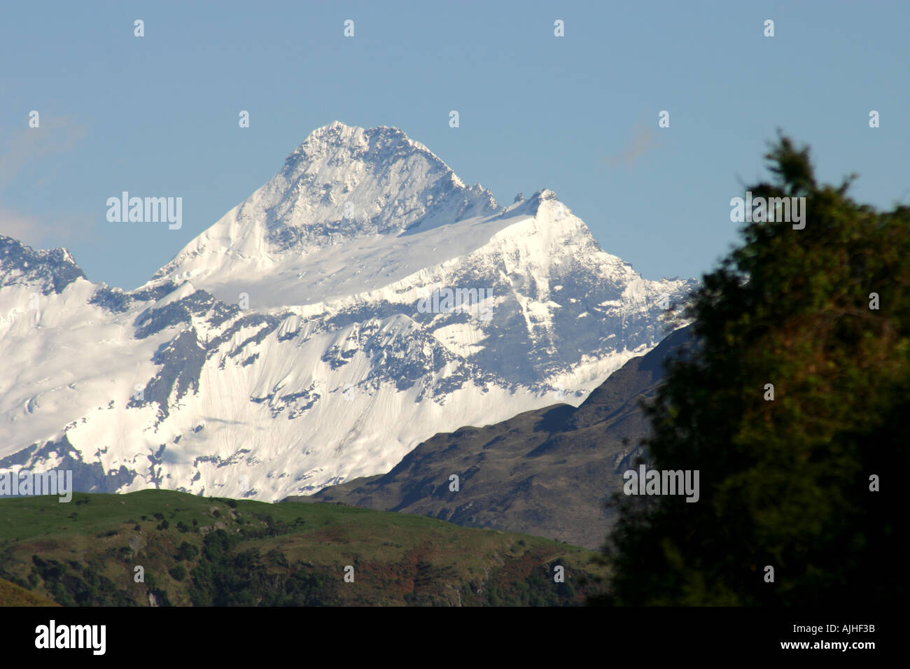 Mt Aspiring Tititea South Island New Zealand Stock Photo - Alamy