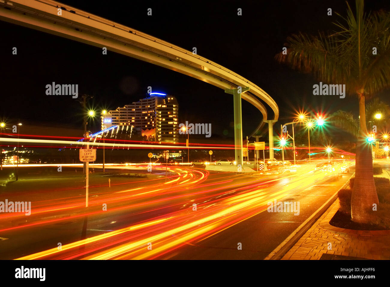 Broadbeach monorail hi-res stock photography and images - Alamy