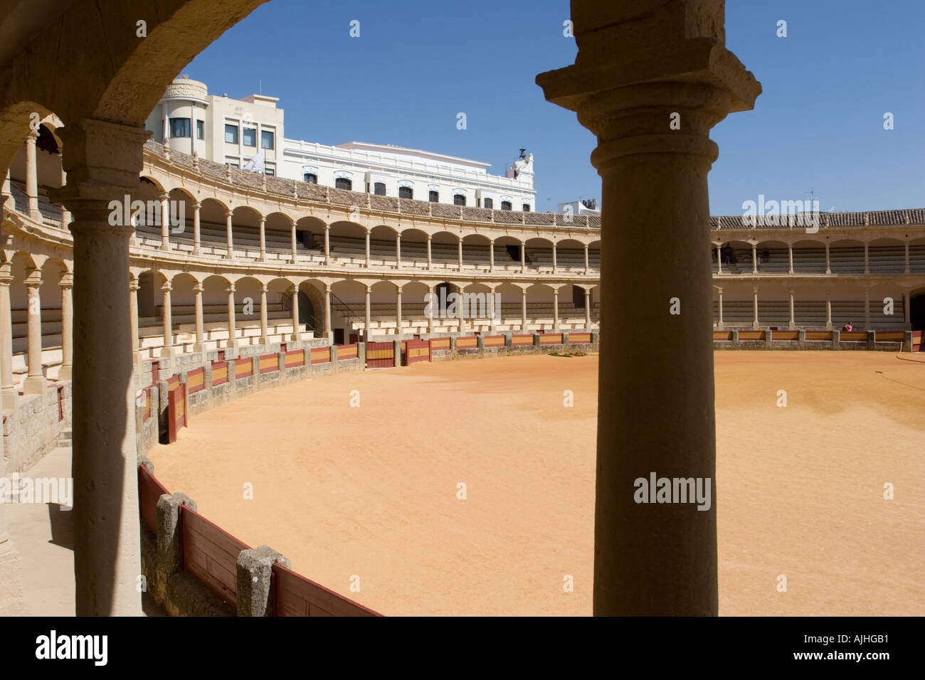 RONDA BULLRING PLAZA DE TOROS Stock Photo - Alamy