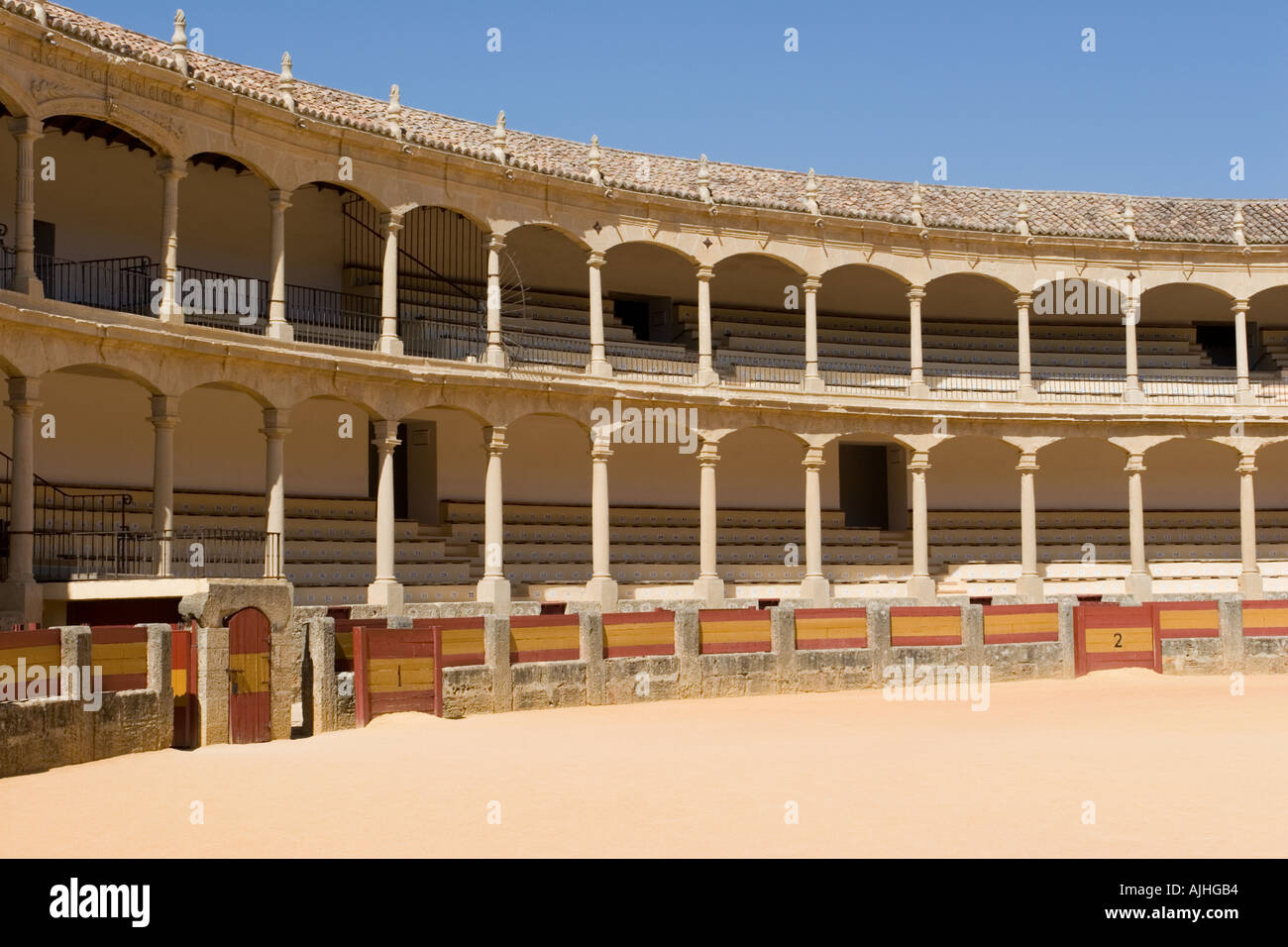 ronda bullring plaza de toros Stock Photo - Alamy