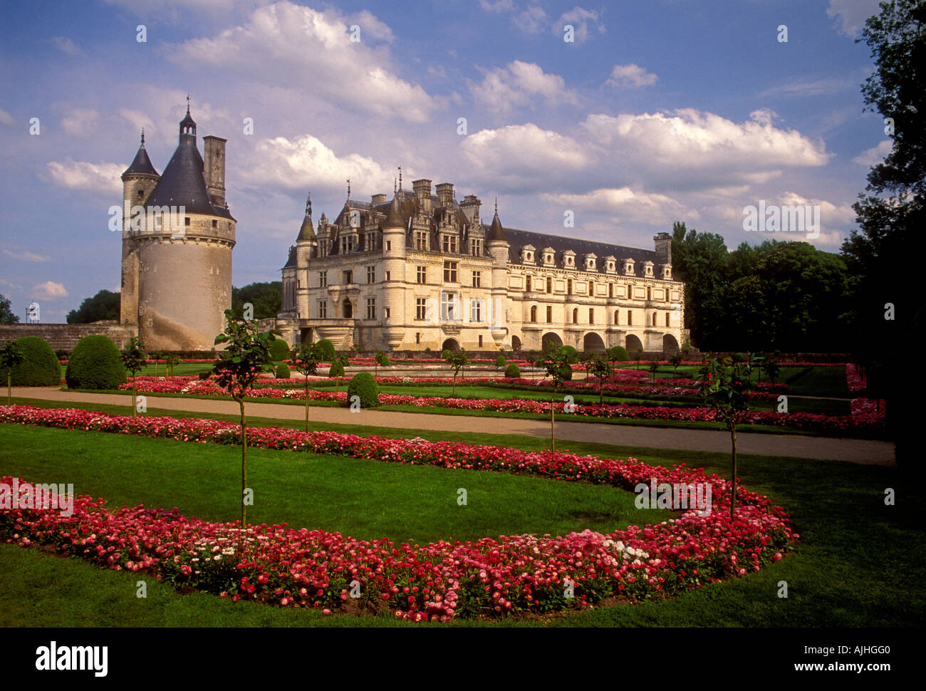 Chateau de Chenonceau, Chenonceau Chateau, French chateau, village of ...