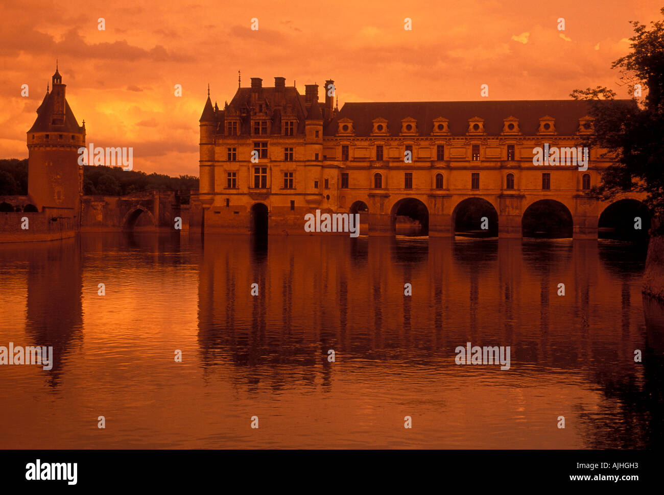 Chateau de Chenonceau, Chenonceau Chateau, French chateau, village of ...
