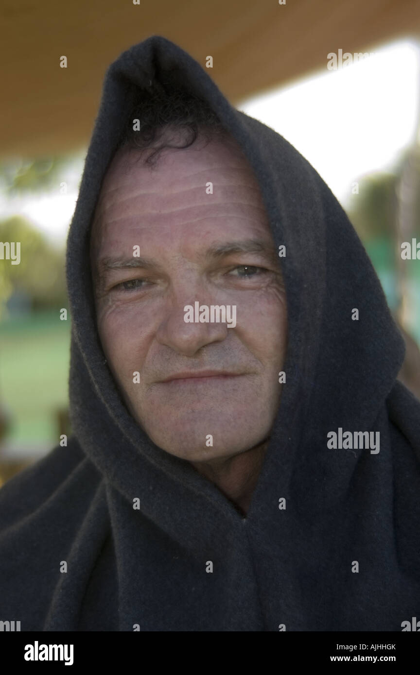 medieval knight in warm clothing Stock Photo - Alamy