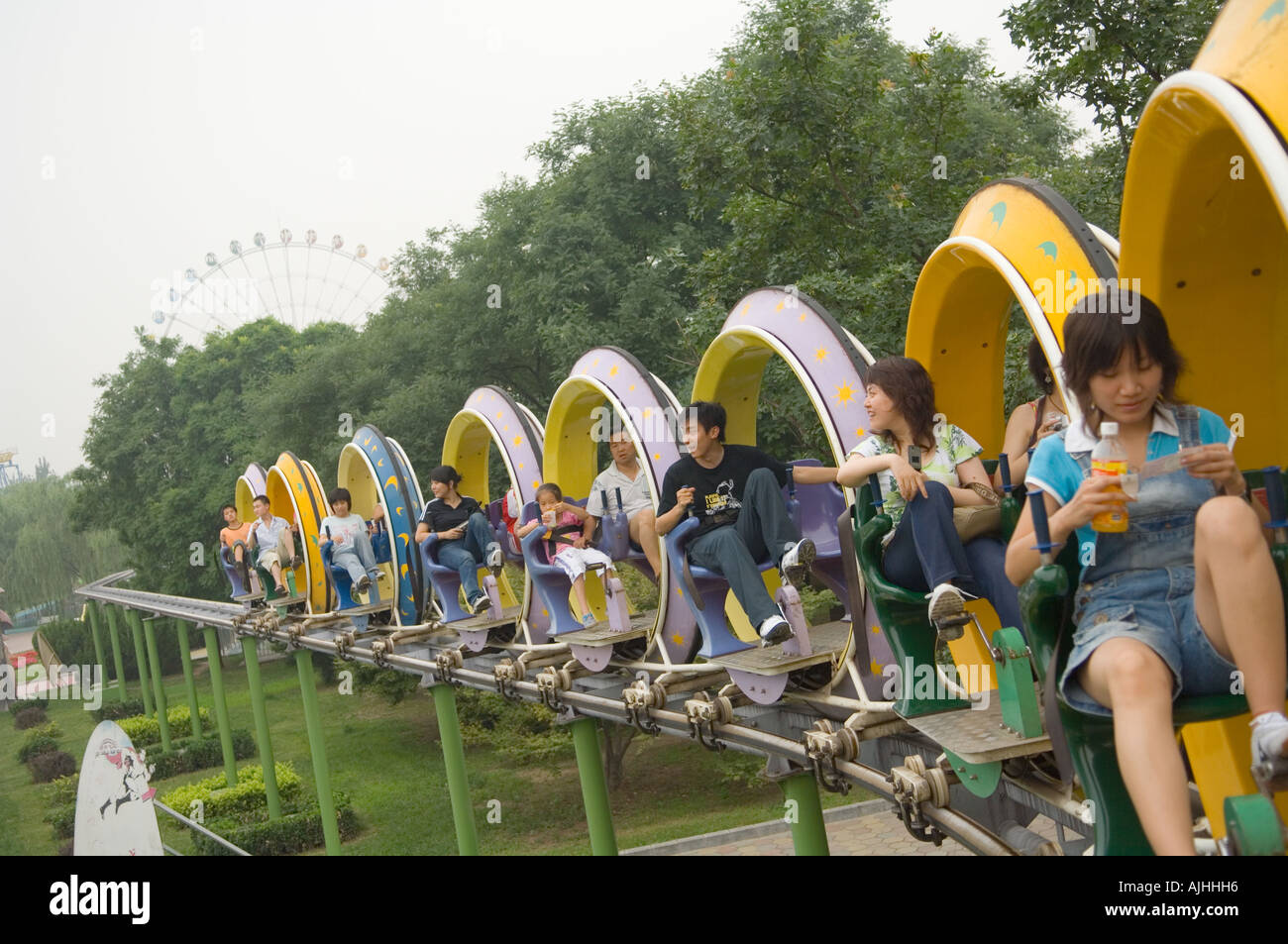 Beijing amusement park ride hi-res stock photography and images - Alamy