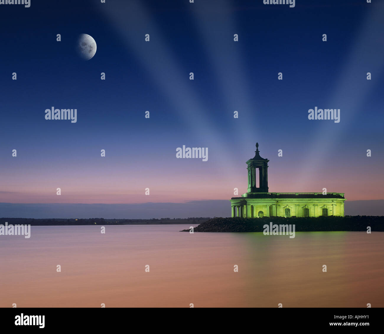 English church big sky hi-res stock photography and images - Alamy