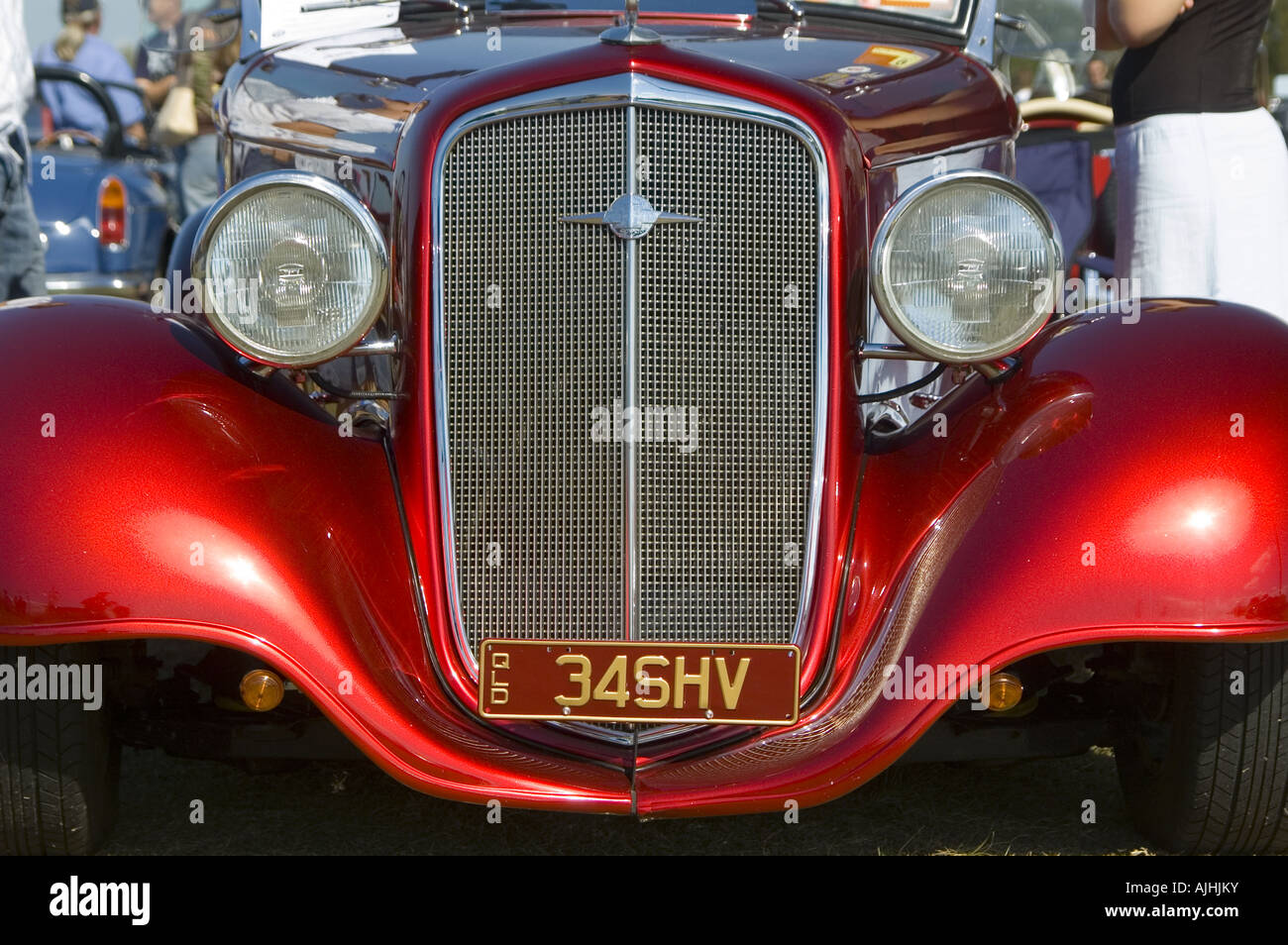 Hot rod grille Stock Photo - Alamy