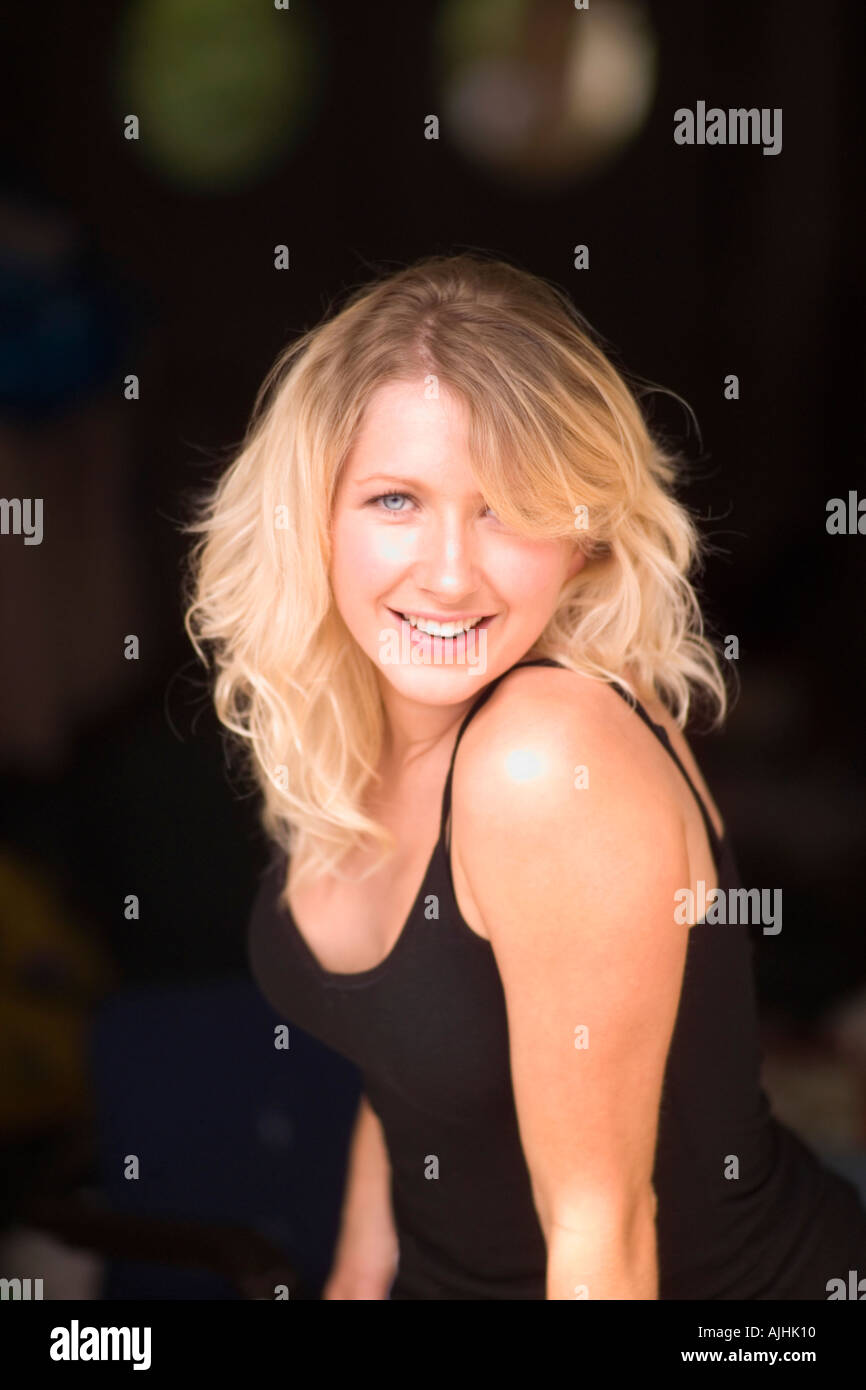 3538 Lucy Lyndsay Model Released Stock Photo - Alamy
