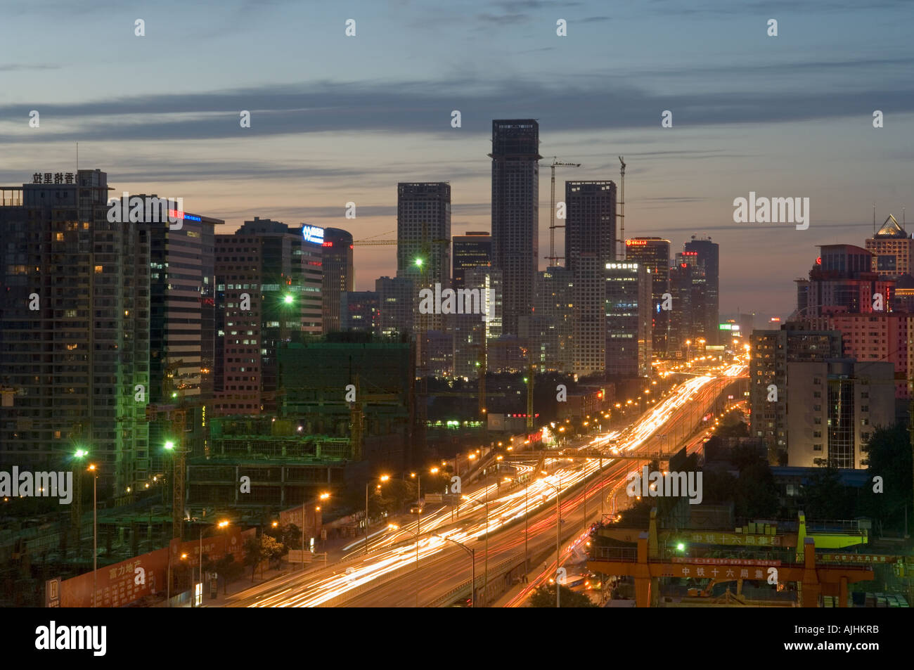 Go bus on road construction hi-res stock photography and images - Alamy