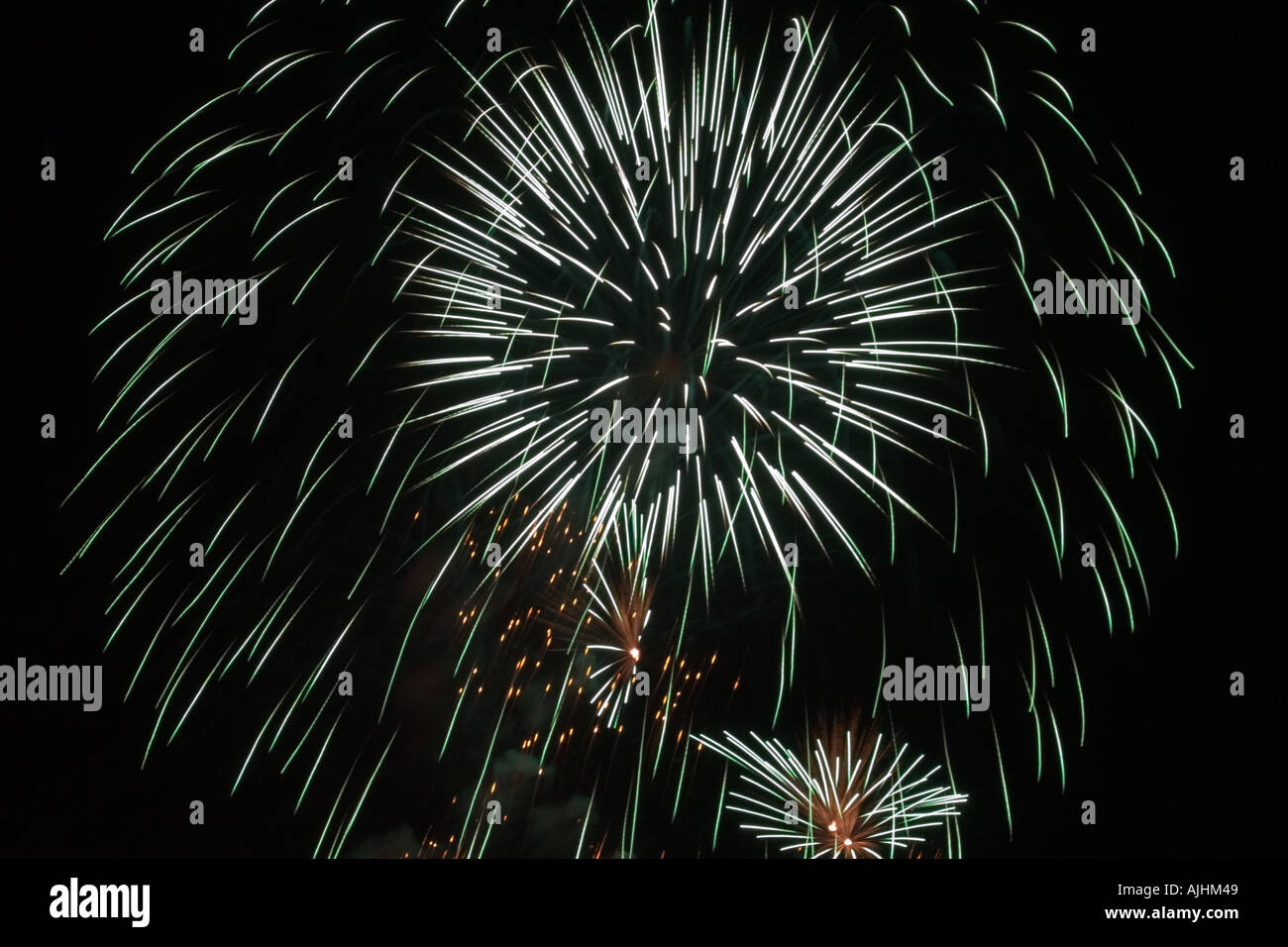 Fourth of July fireworks display in the United States Stock Photo - Alamy