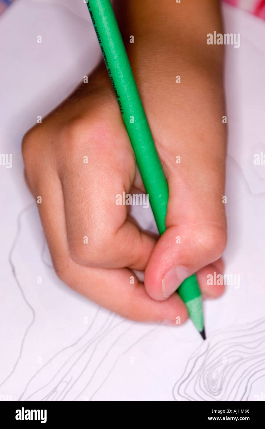 Chew pencil hi-res stock photography and images - Alamy