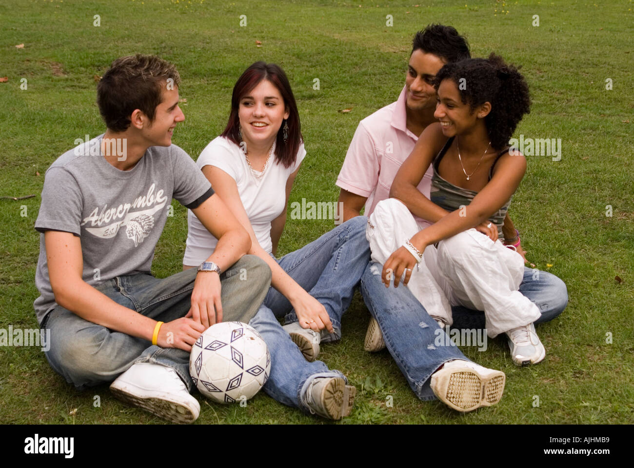 3553 Catherine friends Model released Stock Photo - Alamy