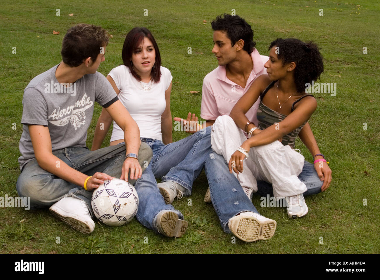 3553 Catherine friends Model released Stock Photo - Alamy