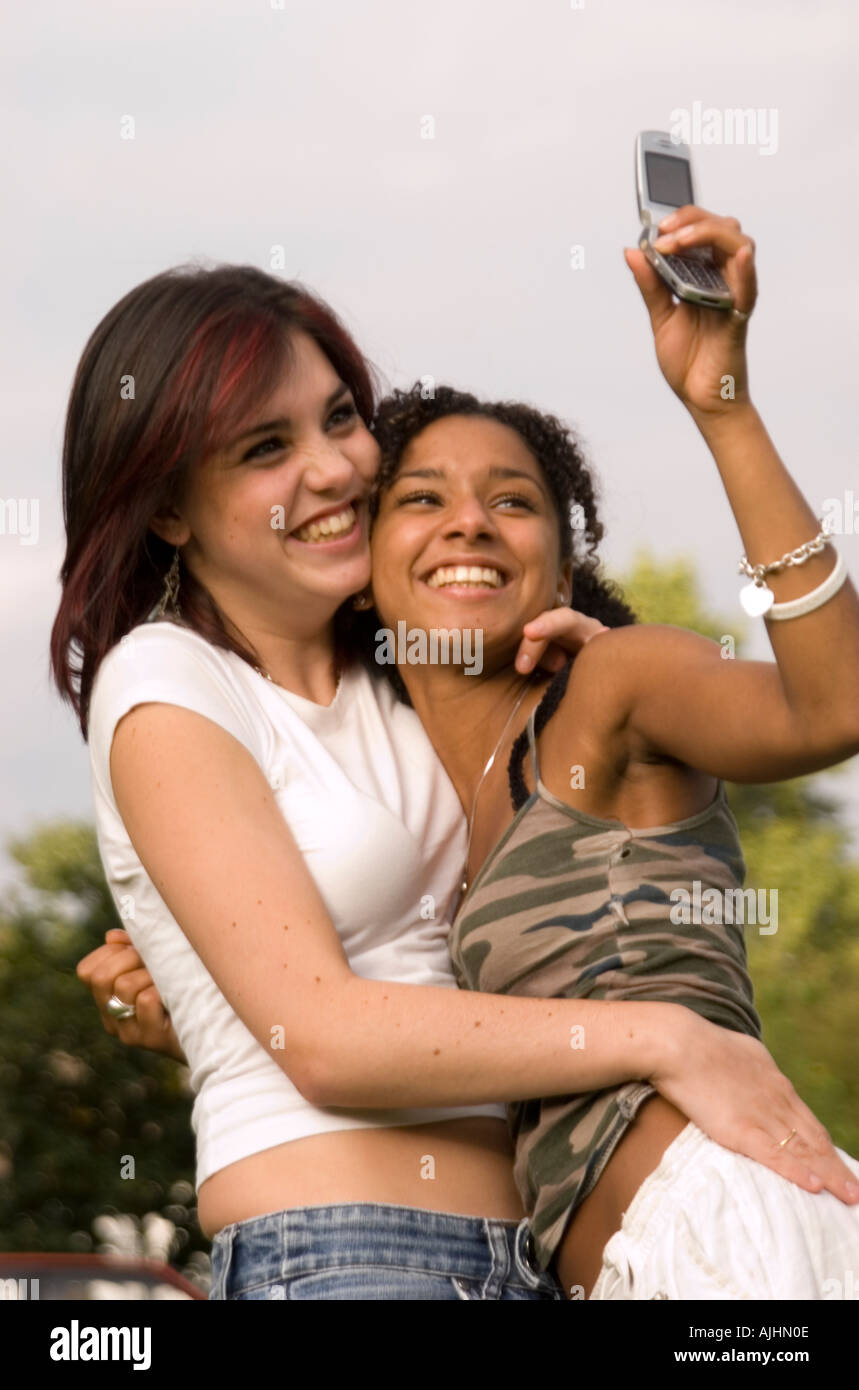 3553 Catherine friends Model released Stock Photo - Alamy