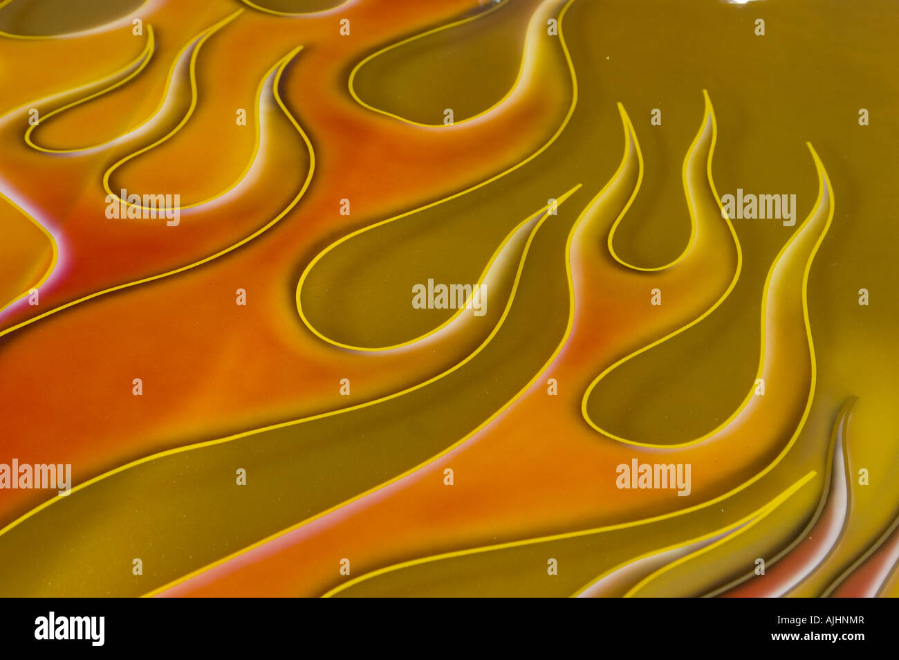 Flame paint job hi-res stock photography and images - Alamy