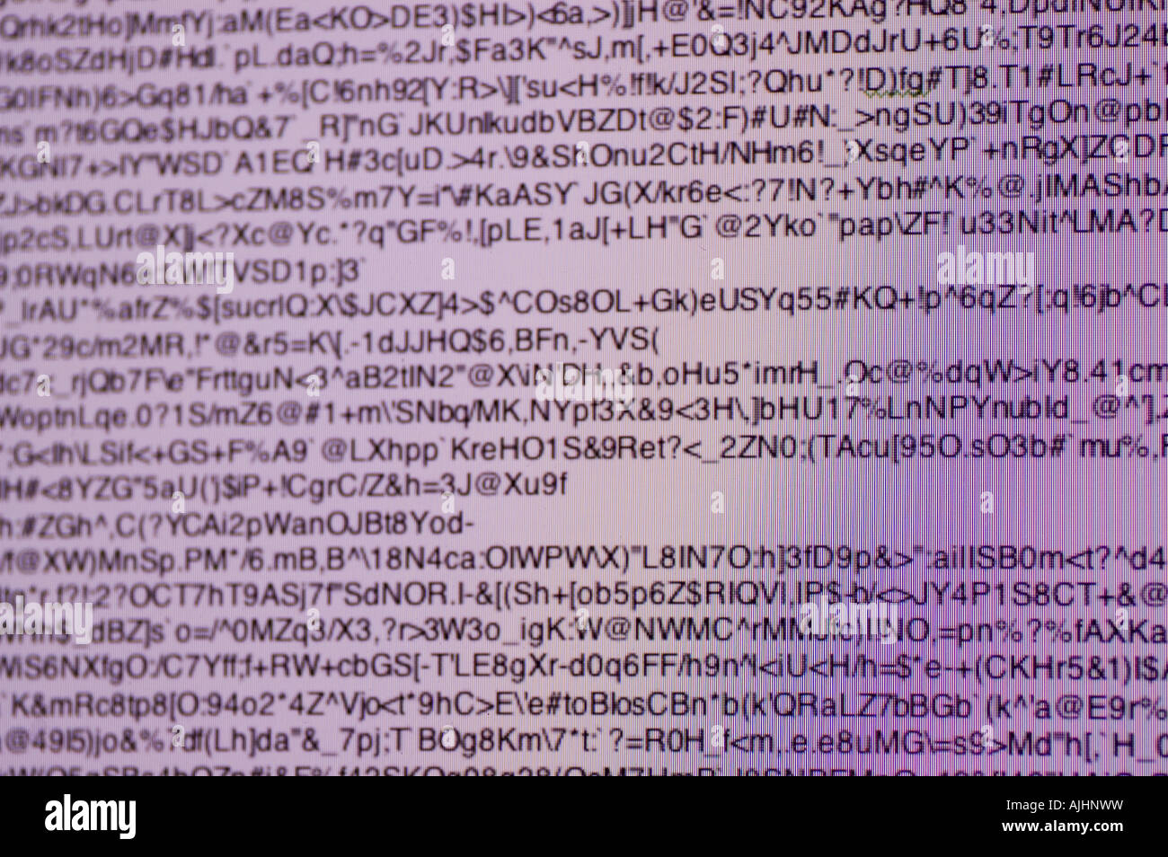 computer jargon text language written page screen Stock Photo - Alamy