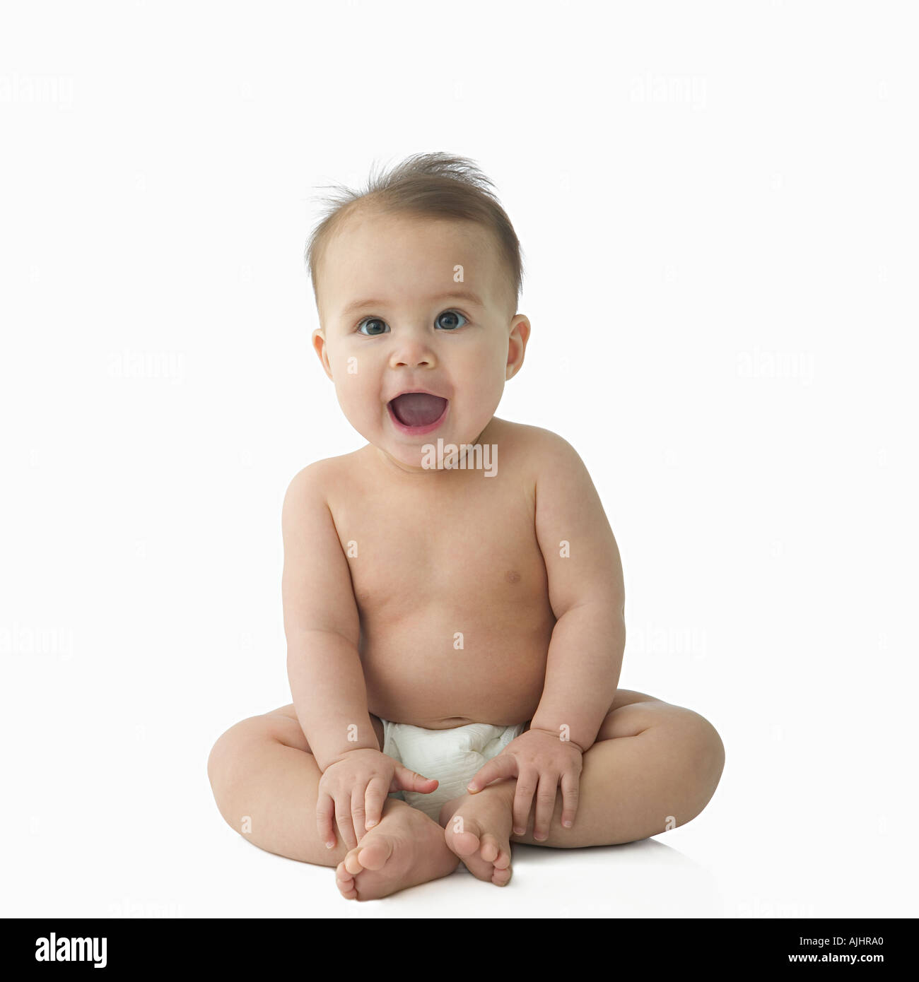Baby shouting hi-res stock photography and images - Alamy