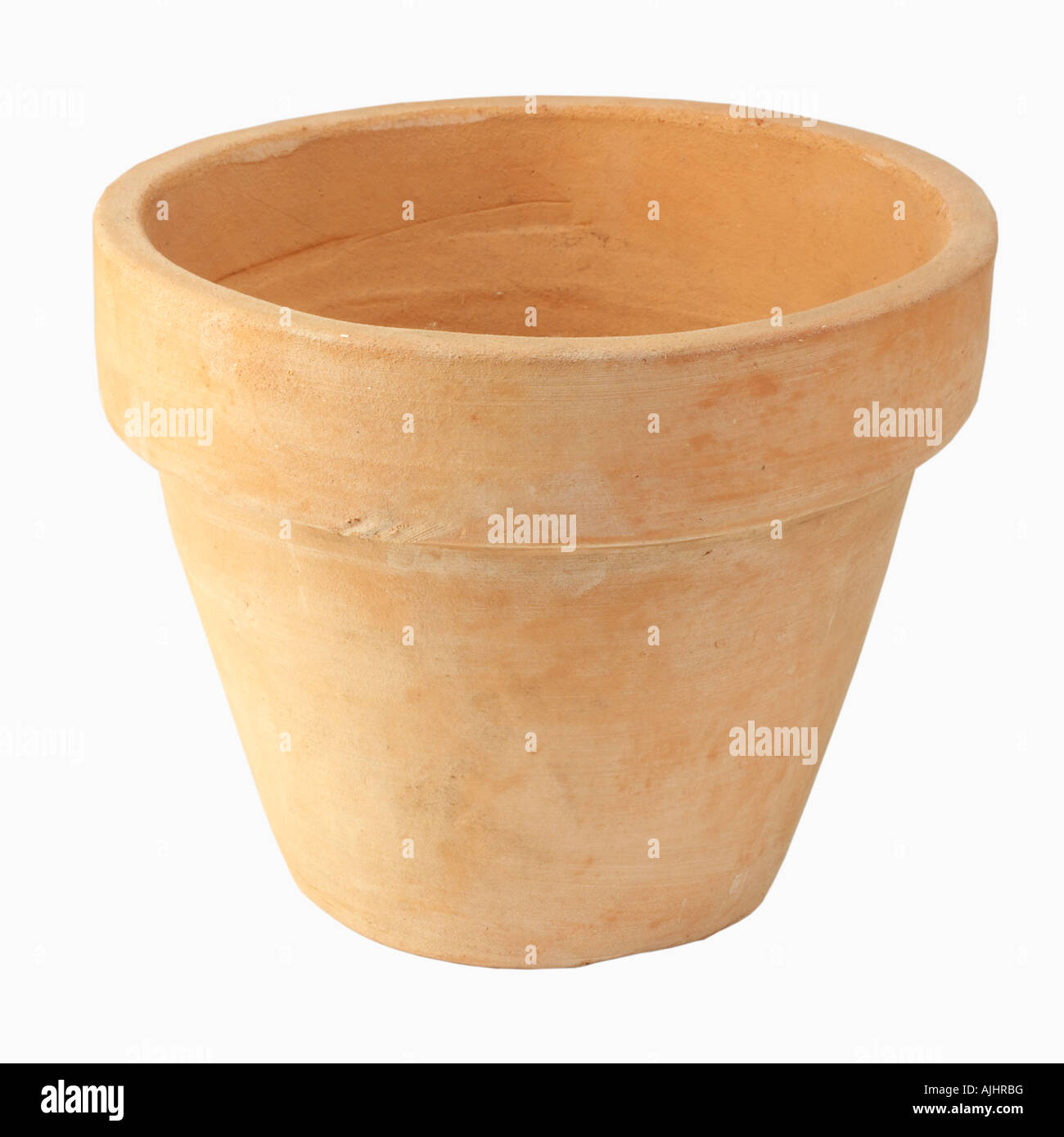 Terra cotta container pot Cut Out Stock Images & Pictures - Alamy