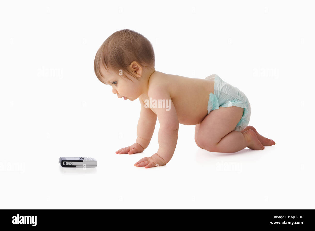 Child crawling towards hi-res stock photography and images - Alamy