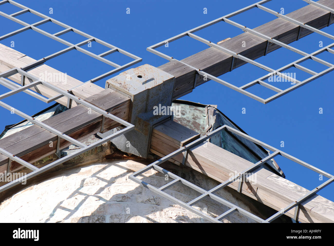 Israel Jerusalem New City The windmill at Yemin Moshe first Jewish ...