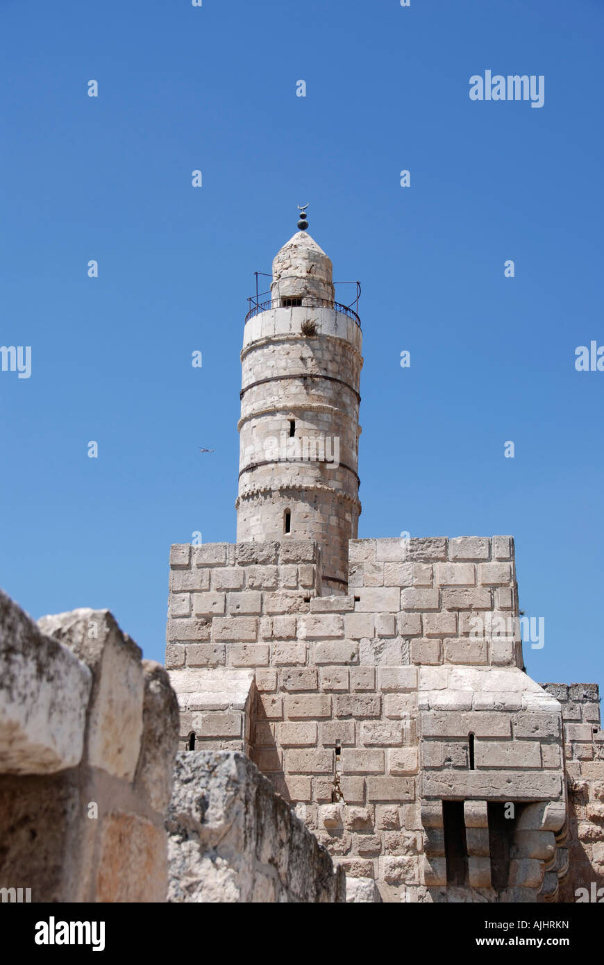 Israel Jerusalem old city Tower of David Stock Photo - Alamy