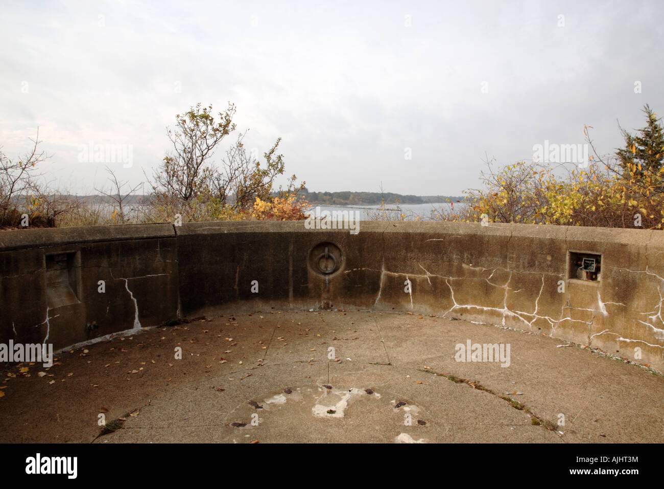 Fort Stark which is an old military fort located in New Castle New ...