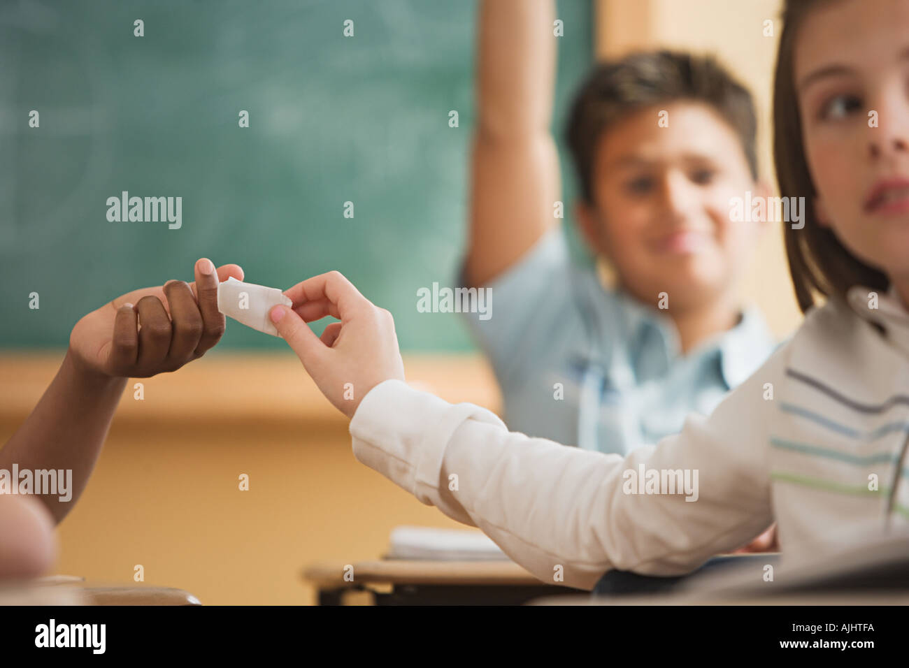 Child pass note hi-res stock photography and images - Alamy
