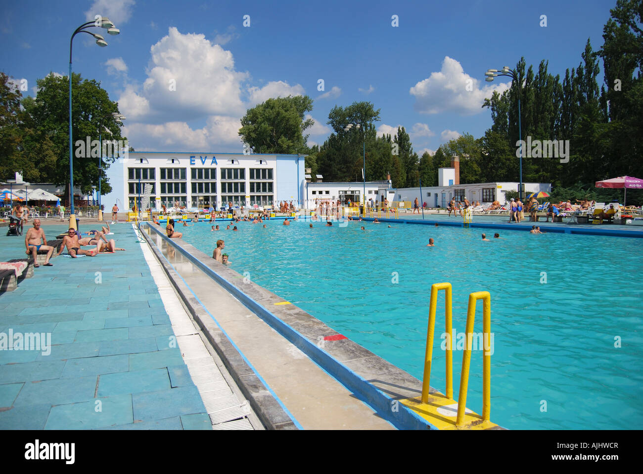 'Eva' heated outdoor swimming pool, Spa Island, Piestany, Trnava ...
