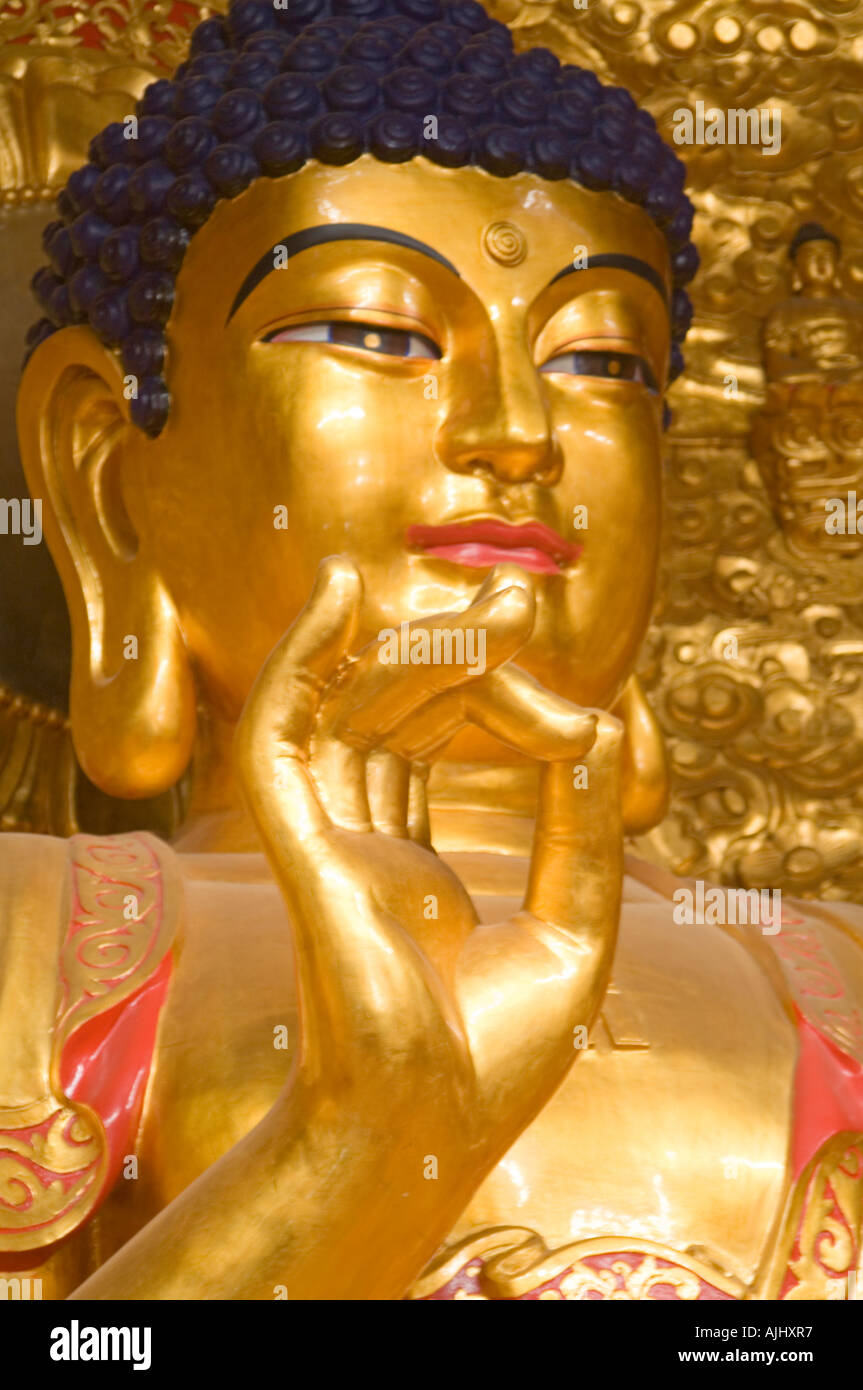 Buddha in Bailin Zen Buddhist Temple s 10 000 Buddha Hall one of world ...