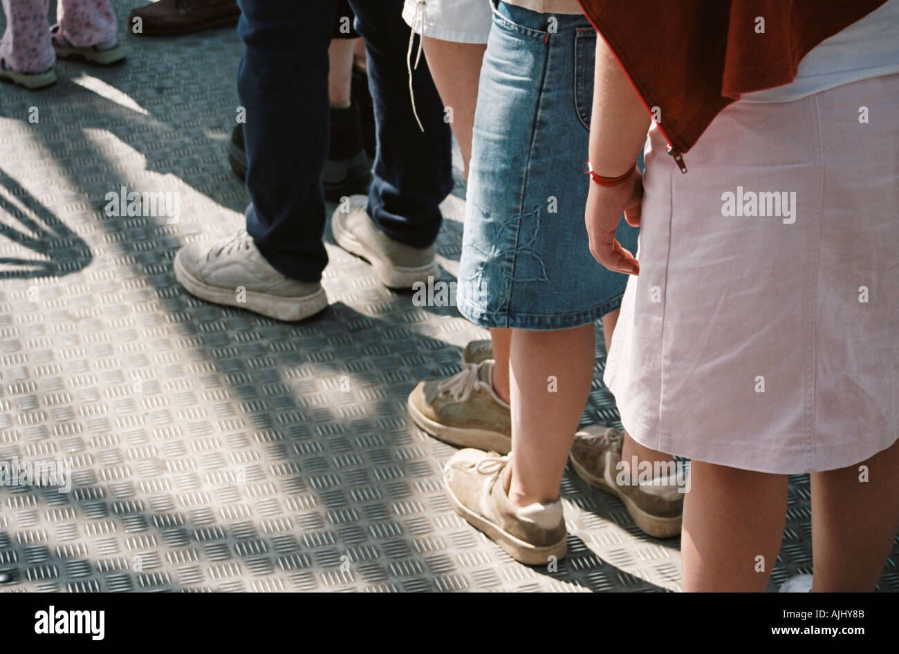 Children stand queue hi-res stock photography and images - Alamy