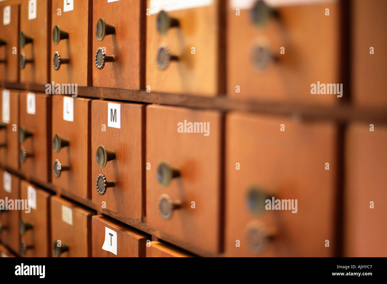Alphabetical filing hi-res stock photography and images - Alamy