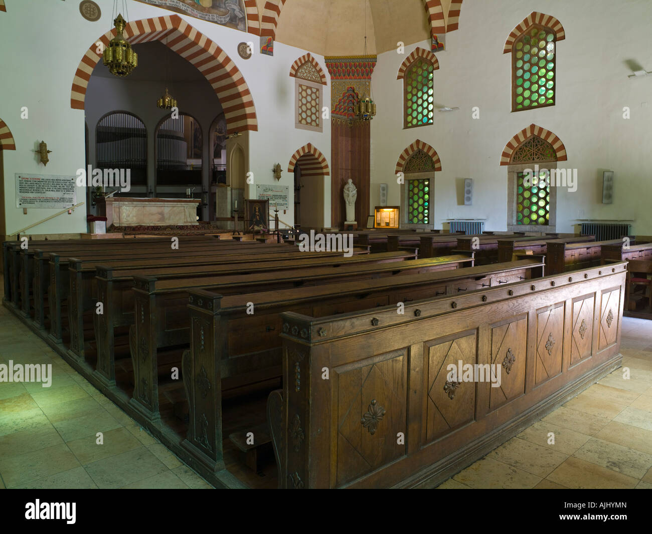 Mosque of Pasha Gazi Kassim (Gázi Kászim) Pasha, Pecs, Hungary Stock ...