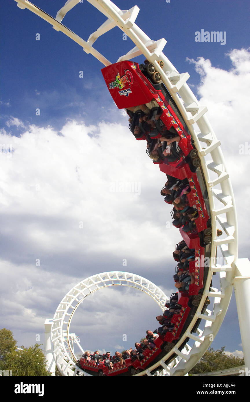 Queensland gold coast roller coaster hi-res stock photography and ...