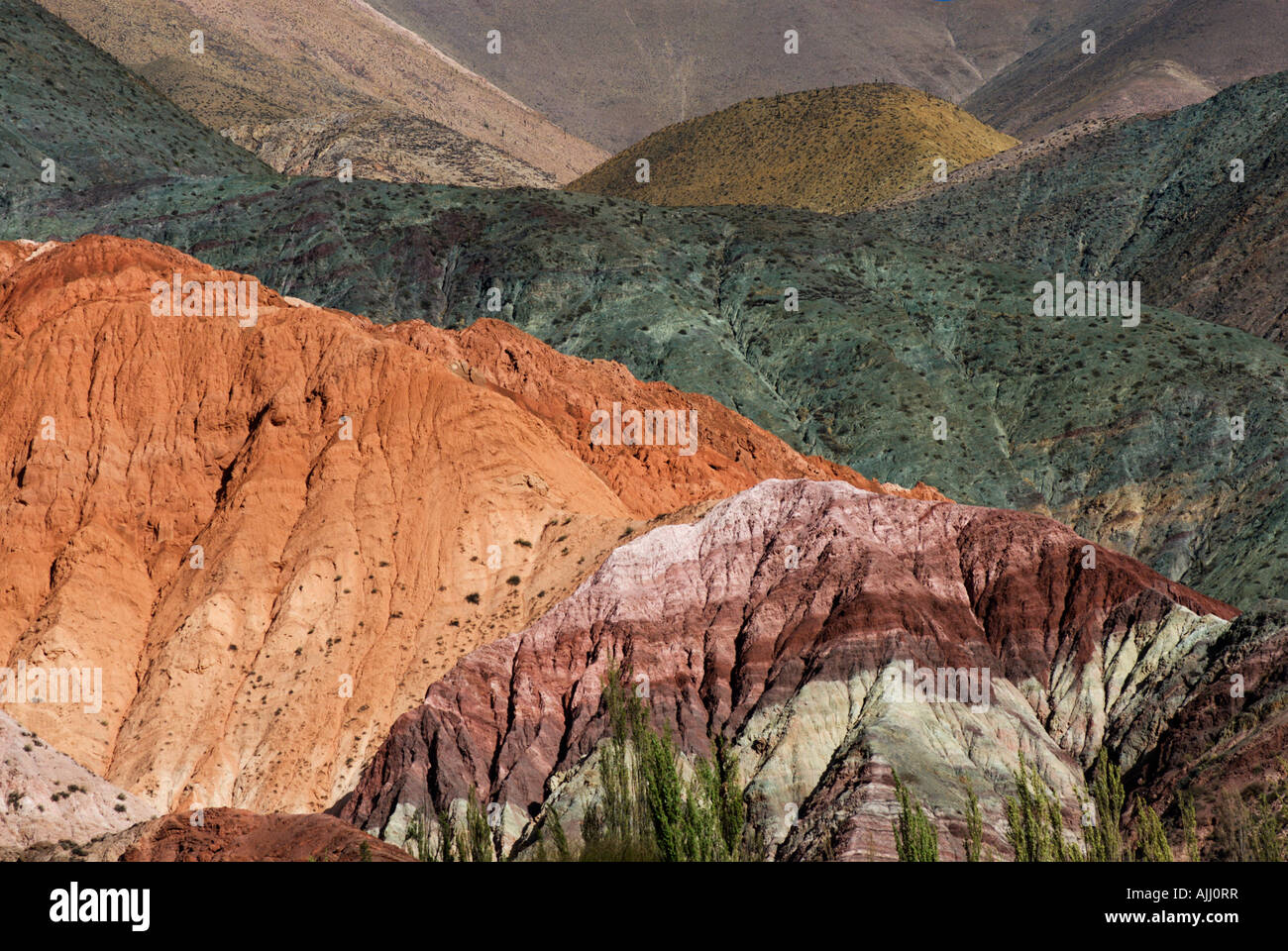 Quebrada De Humahuaca Map The Quebrada De Humahuaca, Argentina