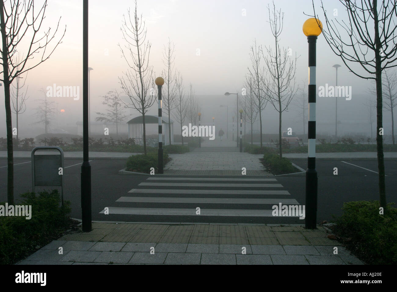 Parking on a zebra crossing hi-res stock photography and images - Alamy