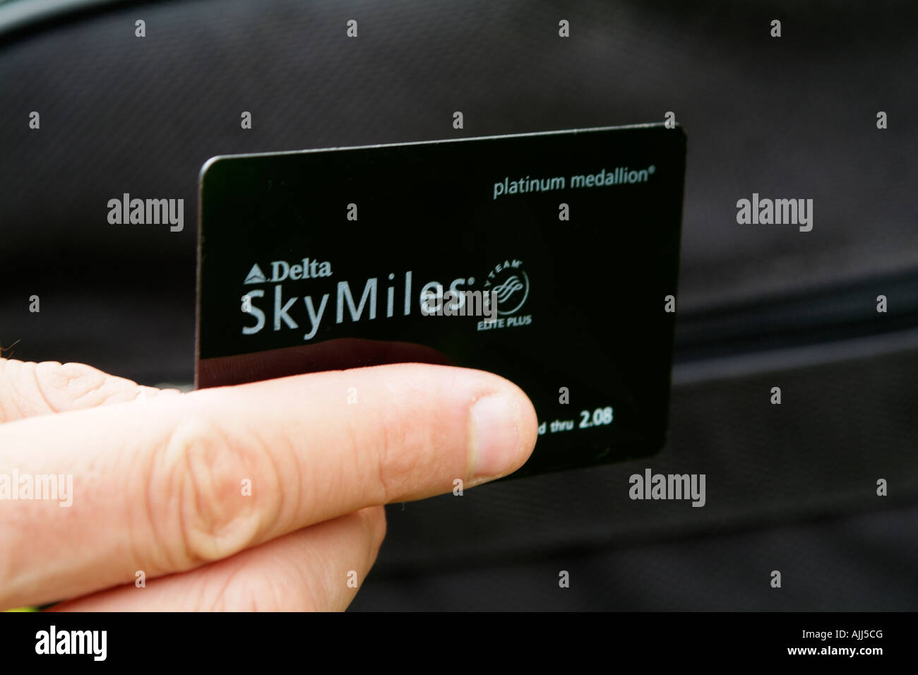 Frequent Flyer Membership card Stock Photo - Alamy