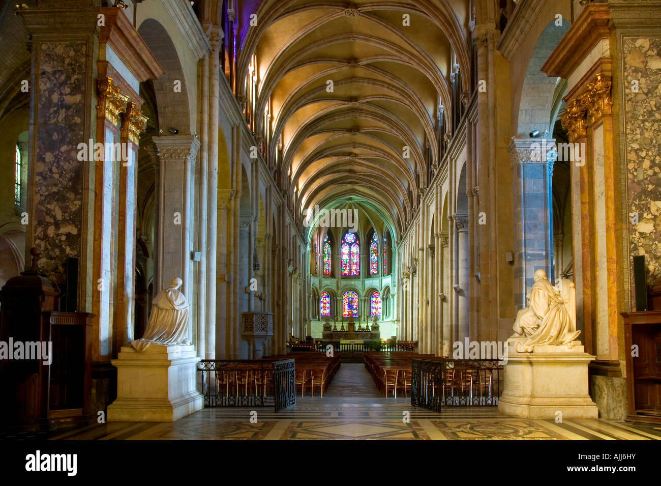 Saint Jean Cathedral - Besancon - Doubs - Franche Comte - France Stock ...