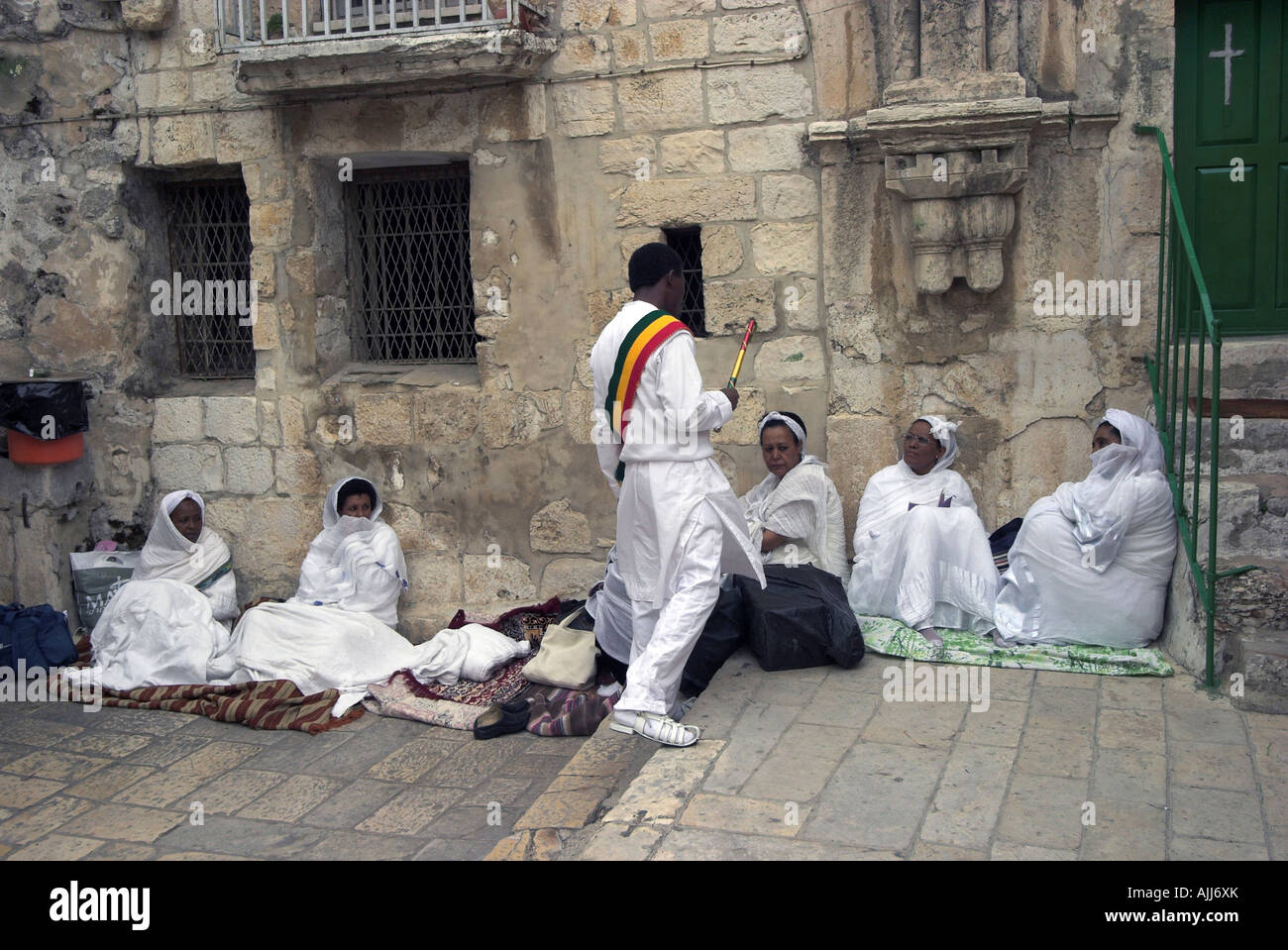 Israel Jerusalem church of the holy sepulchre Ethiopian Orthodox ...