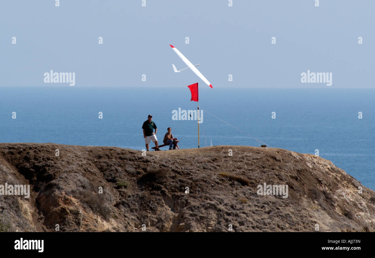 Flying a Radio Controlled Glider Over Cliffs and the Pacific Ocean ...