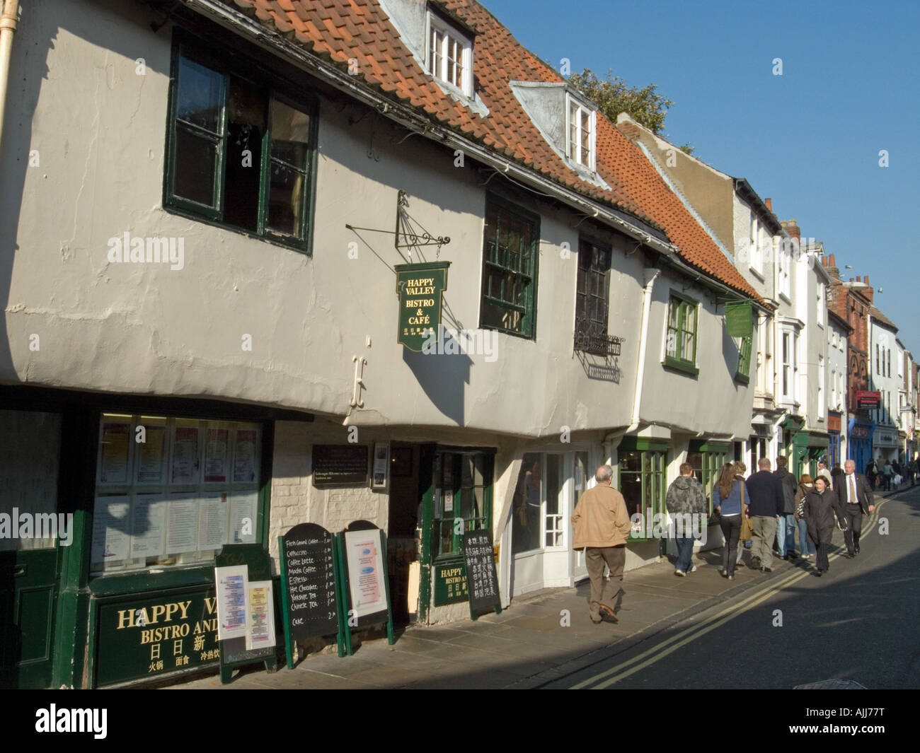 Lady Row, Goodramgate,York Stock Photo - Alamy