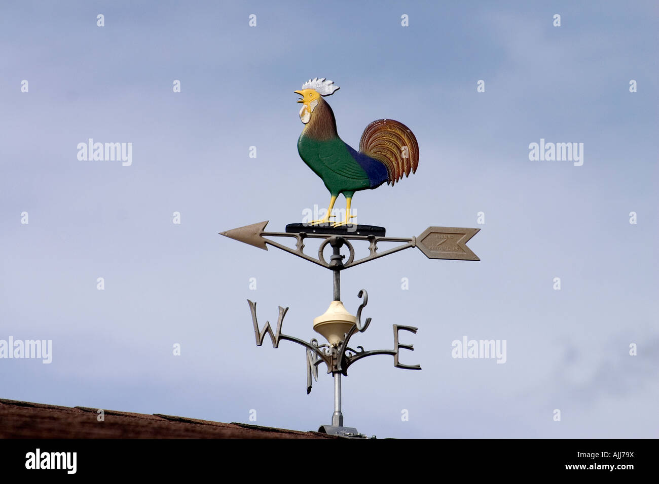 Old fashioned weather vane Stock Photo - Alamy